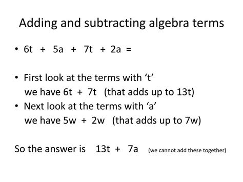 PPT ALGEBRA PowerPoint Presentation Free Download ID