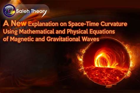 A New Explanation On Space Time Curvature Using Mathematical And Physical Equations Of Magnetic