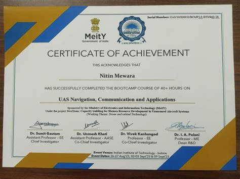 Nitin Mewara On Linkedin I Am Happy To Share That I Received A Certificate For Completing The Five