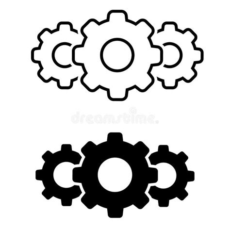 Integration Vector Icon Automation Concept Illustration Sign Software Symbol Stock Vector