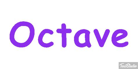 Octave Name Animated  Logo Designs Octave Name Animated  Logo Designs