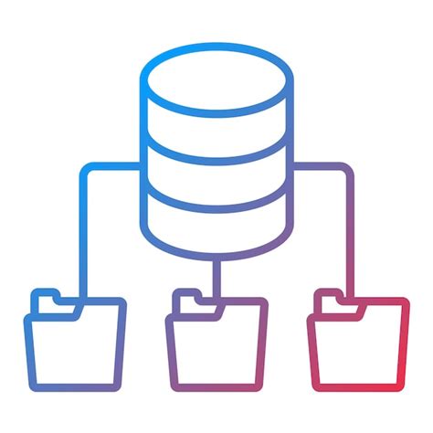 Premium Vector Database Architecture Icon Vector Image Can Be Used