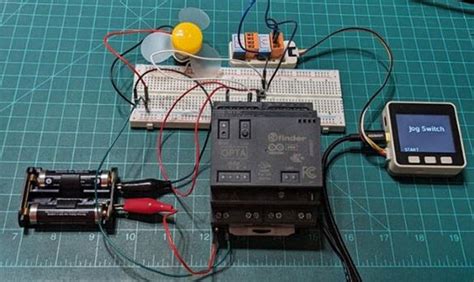 Build An Arduino Opta Dc Motor Controller With Hmi Arduino