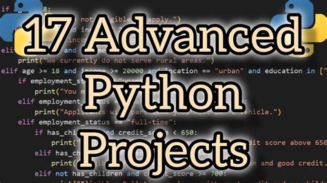 Mastering Python Through Projects 17 Advanced Python Projects Youtube