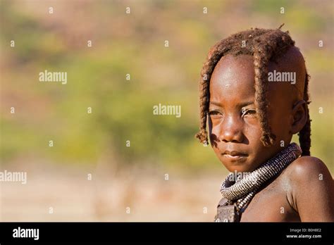 Himba Mädchen Kaokoveld Namibia Afrika Stockfotografie Alamy