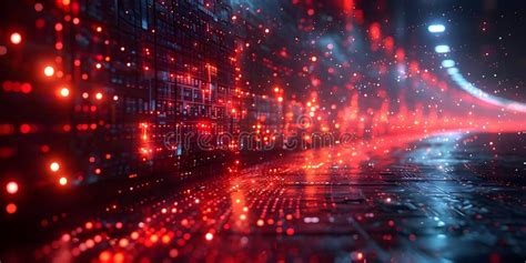 D Visualization Of A Cyber Security Attack Leading To System Crash Concept Cybersecurity Stock