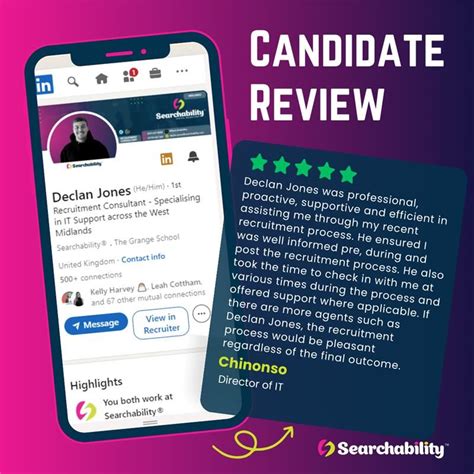 Declan Jones On Linkedin Candidate Reviews 🙋‍♂️ 🌟 Helping Talented It