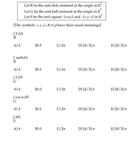 Solved Let R Be The Unit Disk Centered At The Origin In R Chegg
