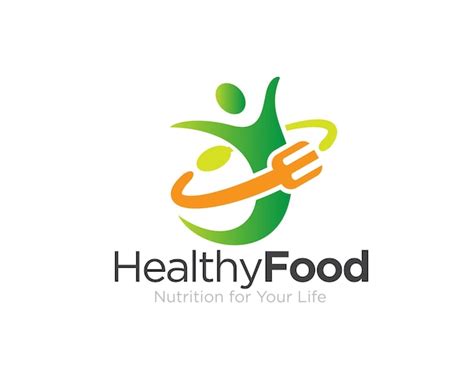 Premium Vector Healthy Food Nutrition Logo Designs For Medical Clinic