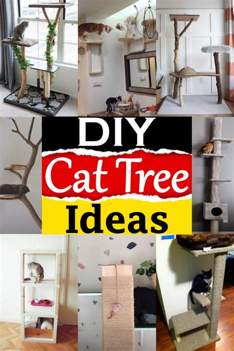 35 Diy Cat Tree Ideas For Small Spaces Diyncrafty