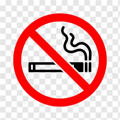 No Fumar Señal Vector Ilustración Png Dibujos No Fumar Prohibido