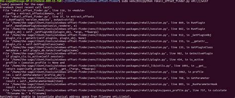 Generating Config For Windows 7 Using Rekall · Issue 628 · Libvmi