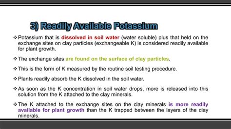 Role Of Potassium In Plant Growth Ppsx Agriculture Industries