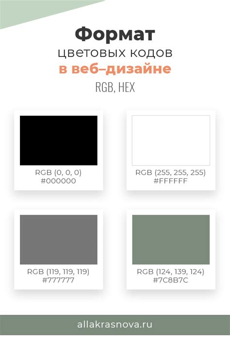 Яркие цветовые палитры для дизайна сайта Брендинг и разработка сайтов Алла Краснова