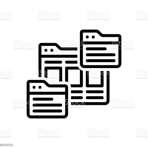 Framework Folder Stock Illustration Download Image Now Built