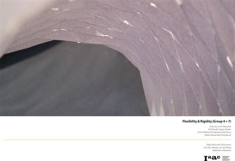 Data Informed Structures Workshop Iaac Blog