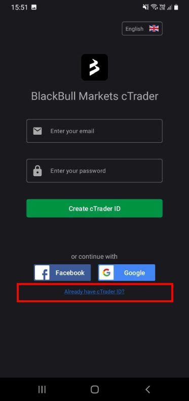 How To Log Into Ctrader On Mobile Blackbull Markets