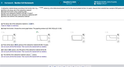 Solved Homework Section 5 8 Homework Question 2 5 8 3
