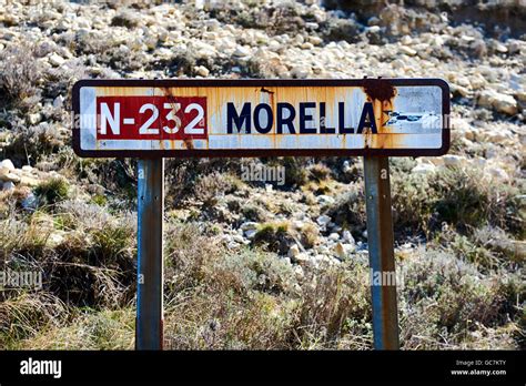 Panneau De Direction Espagnol Banque De Photographies Et Dimages à