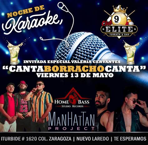 Club Elite Pool Viernes D Canta Borracho Canta 🎤 Con