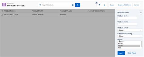 Filter Dynamically Based On Users Sales Region Salesforce Trailhead