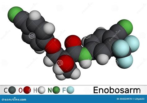 Enobosarm Ostarine Molecule It Is Non Steroidal Agent With Anabolic