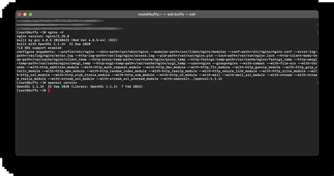 Recompilare Openssl 1 1 Nginx 1 25 Pentru TLS 1 3 CentOS 7
