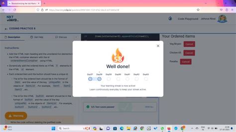jehova nissi patnam on linkedin day50 100daysofcodechallenge coding programming javascript