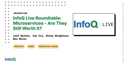 infoq live roundtable microservices are they still worth it infoq