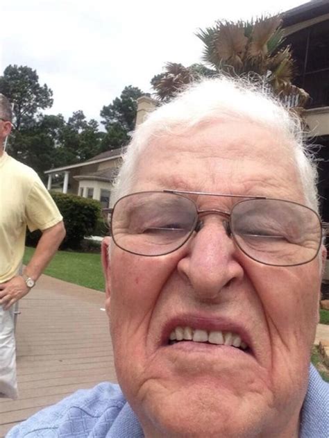 Grandma Takes The What S A Selfie Selfie Squinting Older Generation Fail Faxo