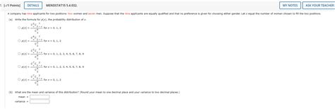 Solved We Determined That This Is A Binomial Experiment With Chegg Com