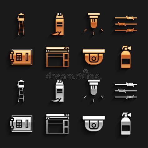 Set Website Template Barbed Wire Fire Extinguisher Motion Sensor