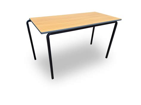 Rectangular Classroom Table Spray Pu Edge Osi