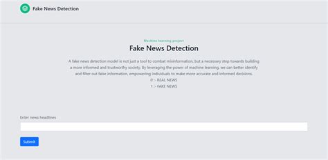 Github Shristigupt Fake News Detection It Will Detect The News Whether It Is Fake Or Real