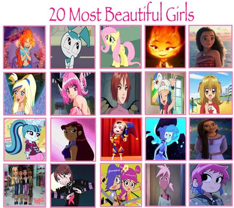 My Top 20 Most Beautiful Girls By Fanbyjazzystar123 On Deviantart