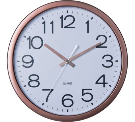 Круглые настенные часы Apeyron цвет медь пластик диаметр 36 1 см бесшумные Pl2207 170 4