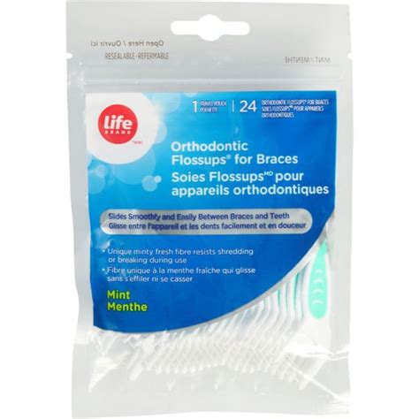 Life Brand Lb Ortho Flossers For Braces 24 Pcs Ctc Health