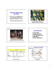 Lipid Metabolism Lecture Notes Exercise Physiology IB AL Lectures On Lipid Metabolism