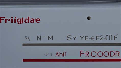 Decoding Sy Ef On Frigidaire Refrigerator What Does It Mean Machine
