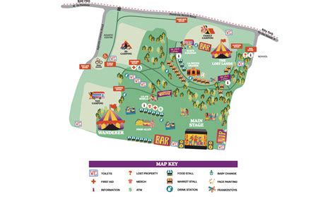 Festival Maps Wanderer Festival