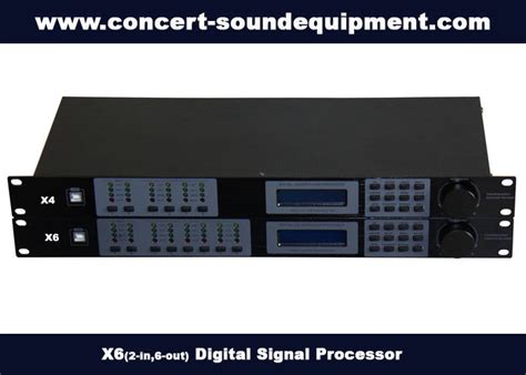 2 In 6 Out Digital Sound Processor Audio Digital Signal Processor