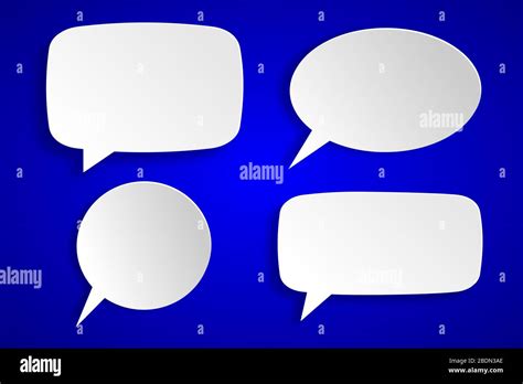 Speech Bubbles Dialog Concept Illustration Stock Photo Alamy