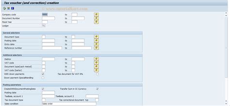 J UFTVG SAP Tcode Tax Voucher Creation J UFTVG SAP Tcode Tax Voucher Creation