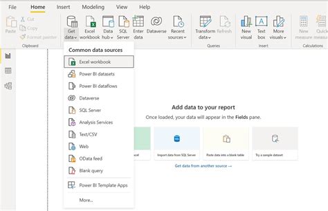 如何在 Microsoft Power Bi 中创建报告