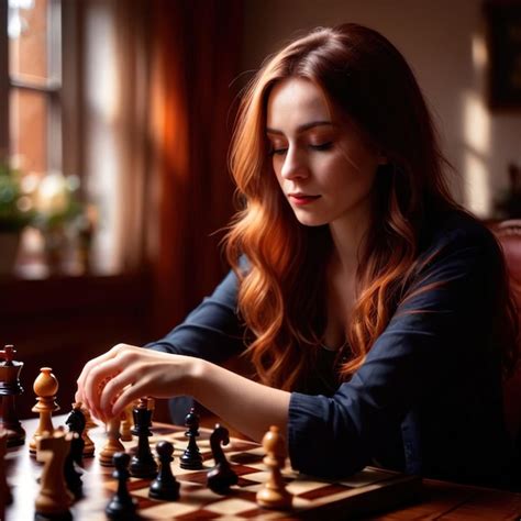 91000 Women Playing Chess Pictures