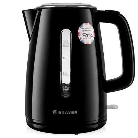 Чайник электрический BRAYER BR1058BK – характеристики, подробные ...