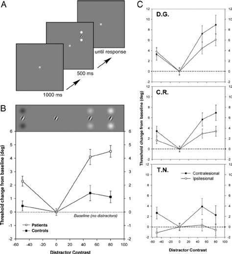 Effects Of Distracters On Grating Orientation Discrimination A