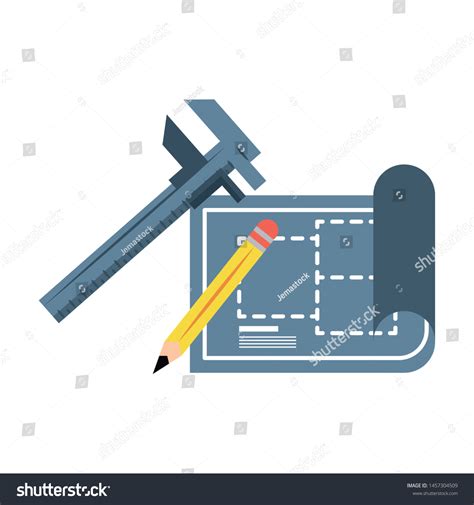Blueprint Cartoon