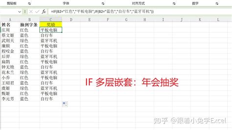 Excel函数运用实例：if函数的多层嵌套 知乎
