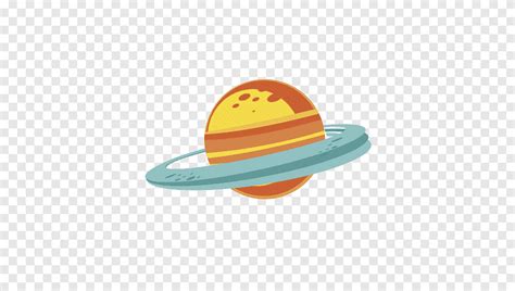토성 만화 행성 행성의 그림 기타 모자 Png Pngegg
